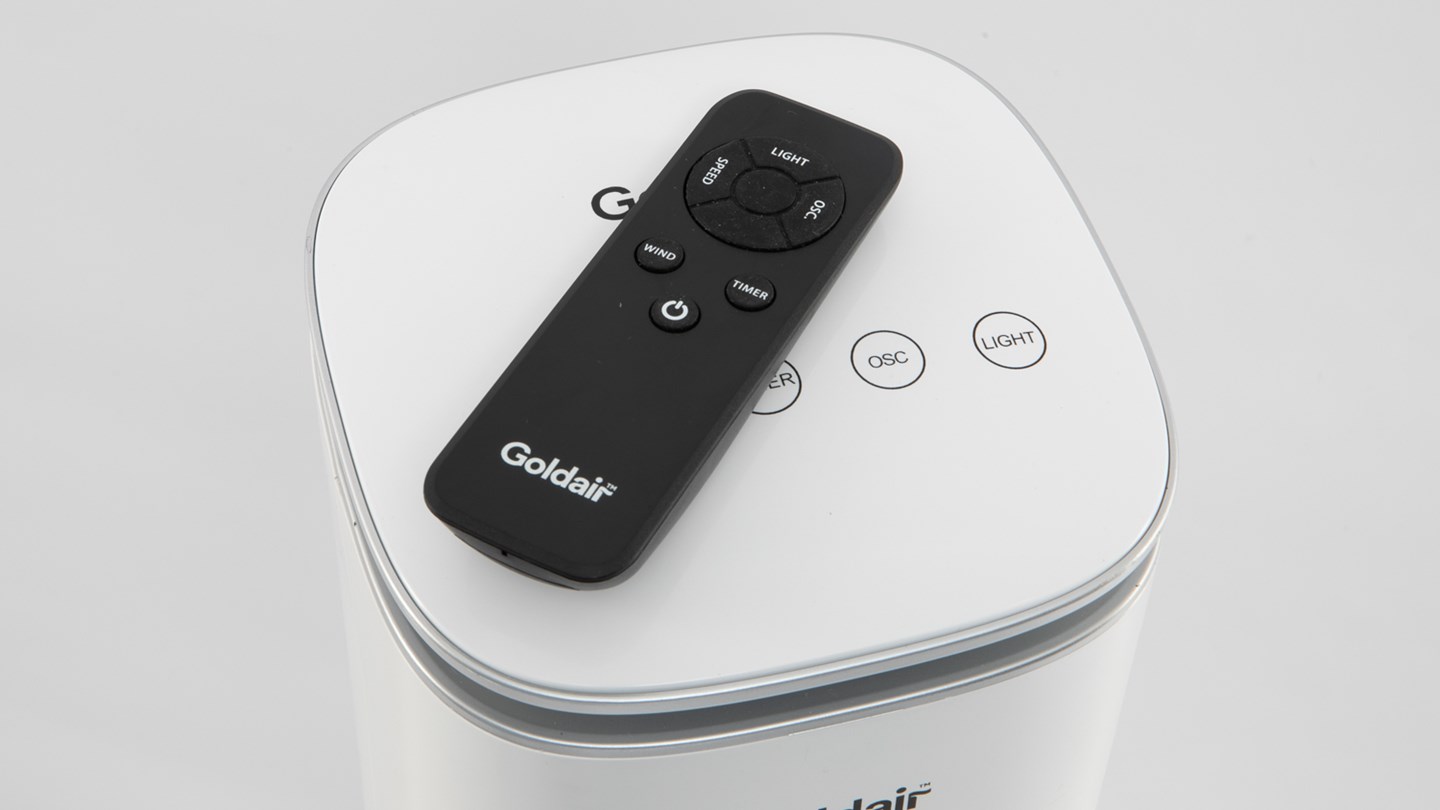 Goldair Bladeless Tower Fan 94cm GCTF530 Review | Pedestal and tower ...