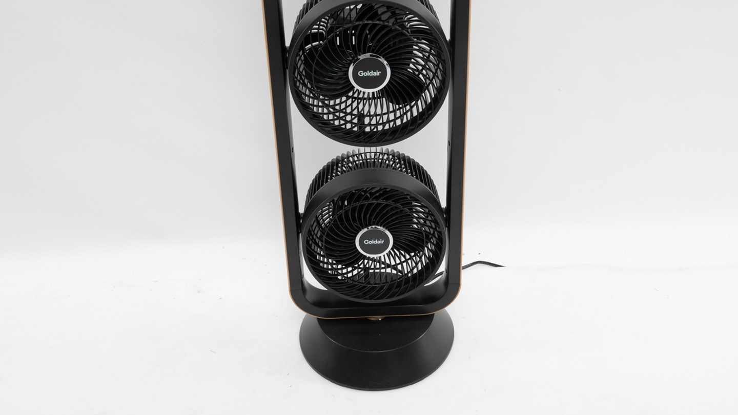 Goldair Triple Head Multi Fan GCMT300 Review | Pedestal and tower fan ...