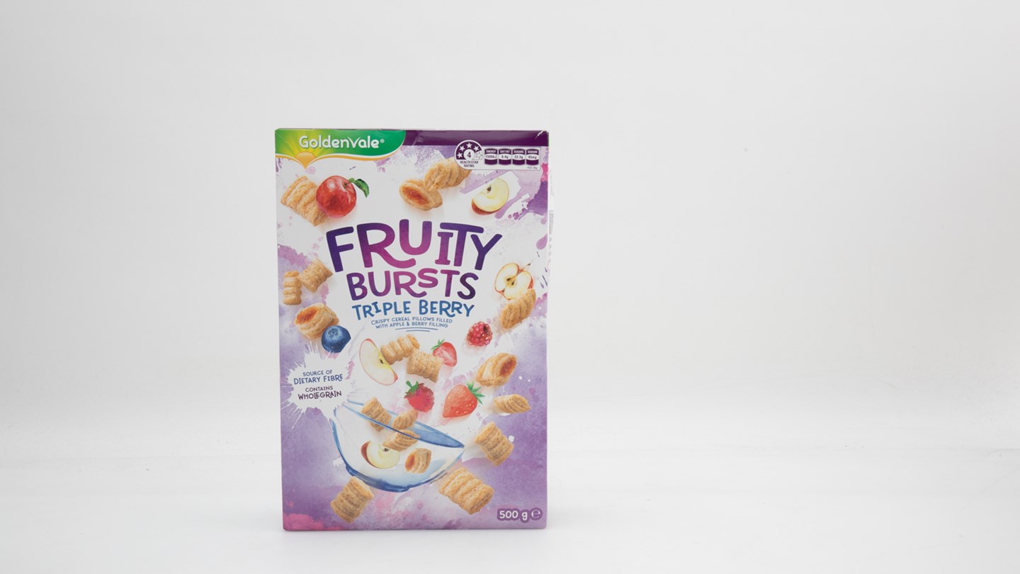 Goldenvale Fruity Bursts Triple Berry Review | Breakfast cereals ...