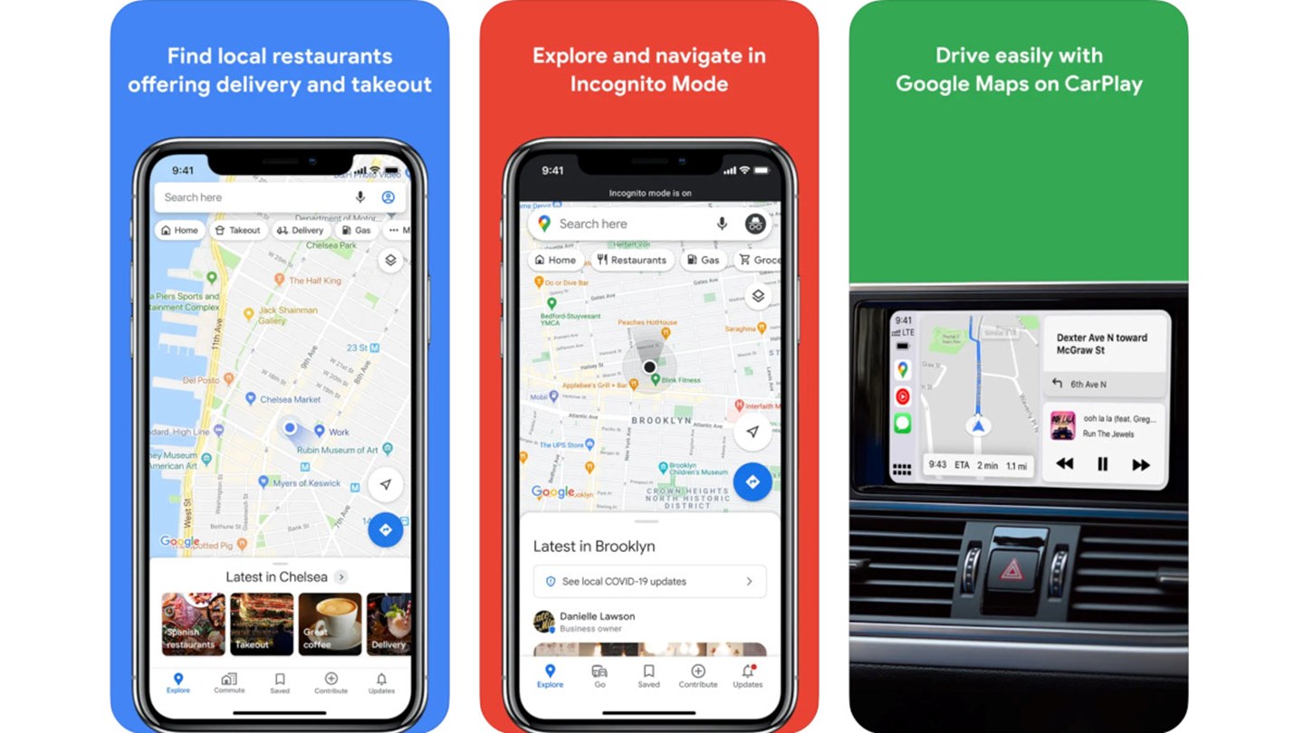 Google Maps for iOS 16 Review | Car GPS and navigation app | CHOICE