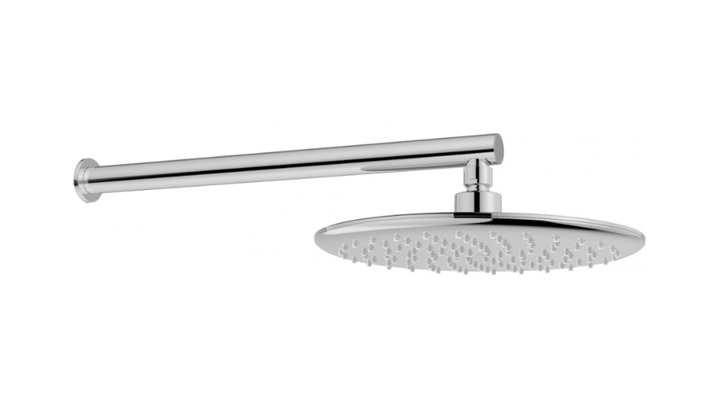 Greens Tundra Overhead Wall Shower - Chrome 2262000 Review | Showerhead ...