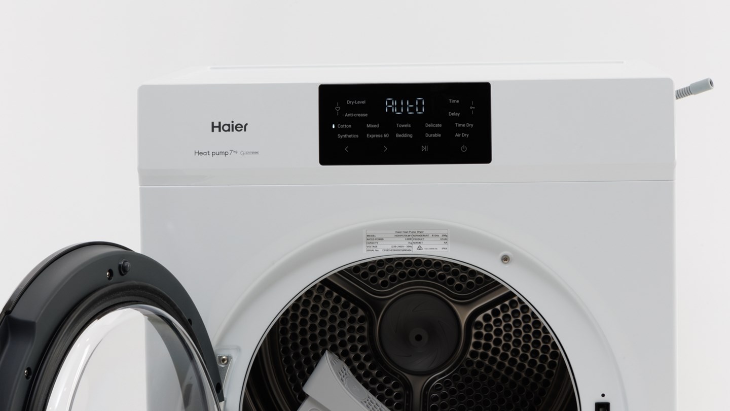 Haier HDHPS70LW1 Review | Clothes dryer | CHOICE