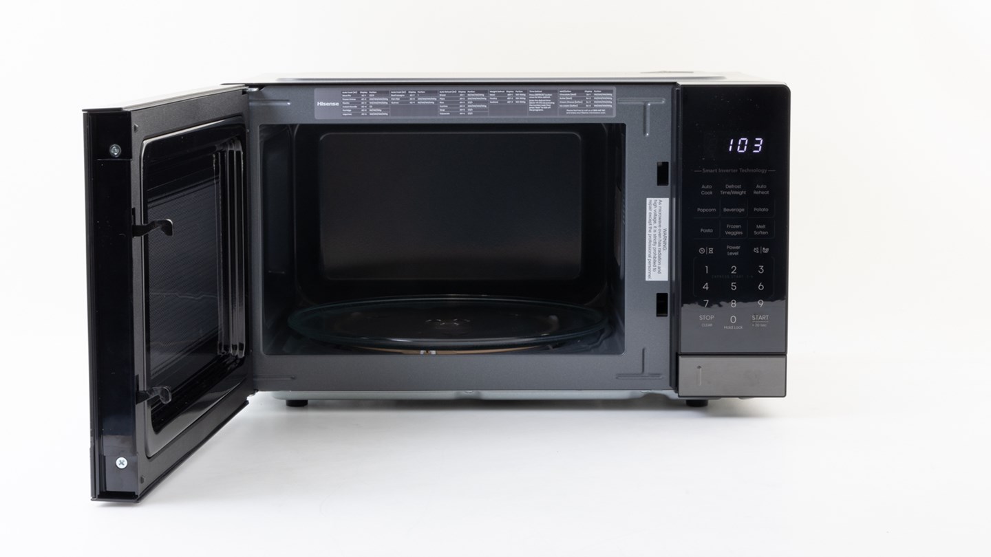 Hisense 1100W Smart Inverter Microwave Dark Stainless Steel HMAS3411DSV ...