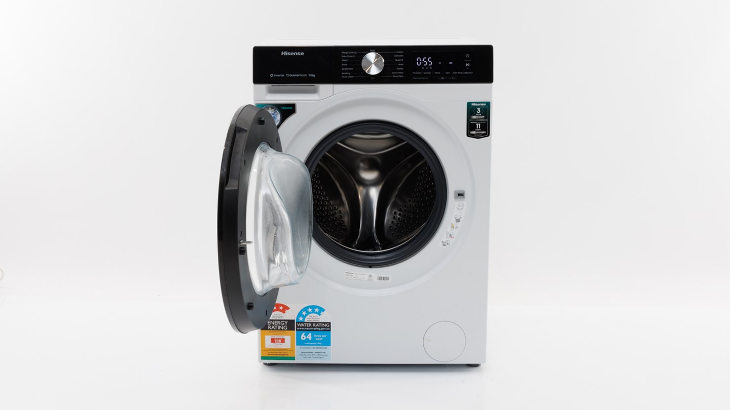 Hisense HWFS7514S Review | Washing machine | CHOICE