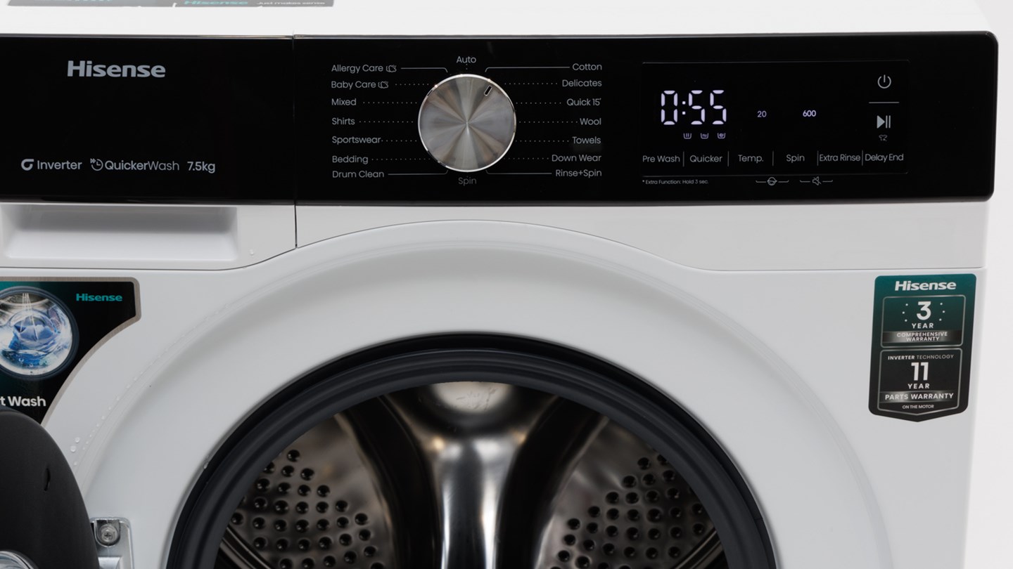 Hisense HWFS7514S Review | Washing machine | CHOICE