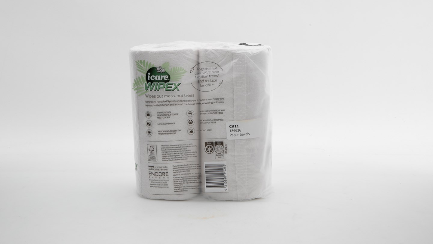 iCare Wipex Review | Paper towel | CHOICE