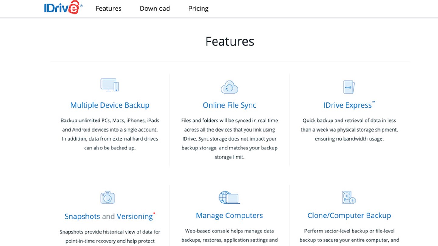 iDrive Personal Review | Online cloud backup | CHOICE