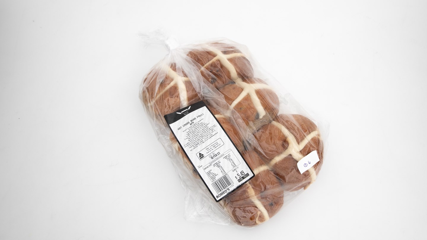 Bakers Delight Hot Cross Buns Nutritional Information at Frances ...