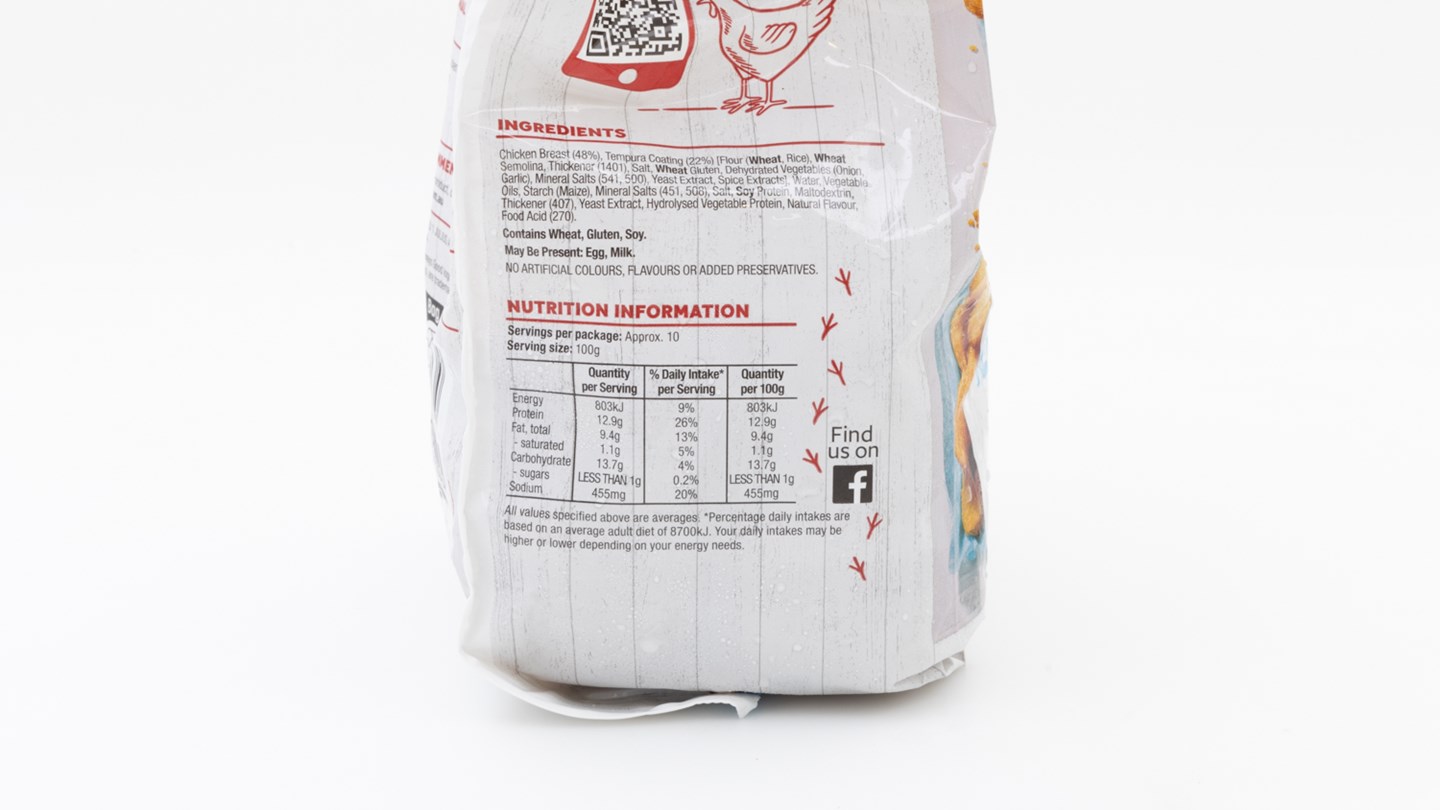 Ingham's Chicken Breast Nuggets Tempura Review | Chicken nugget | CHOICE