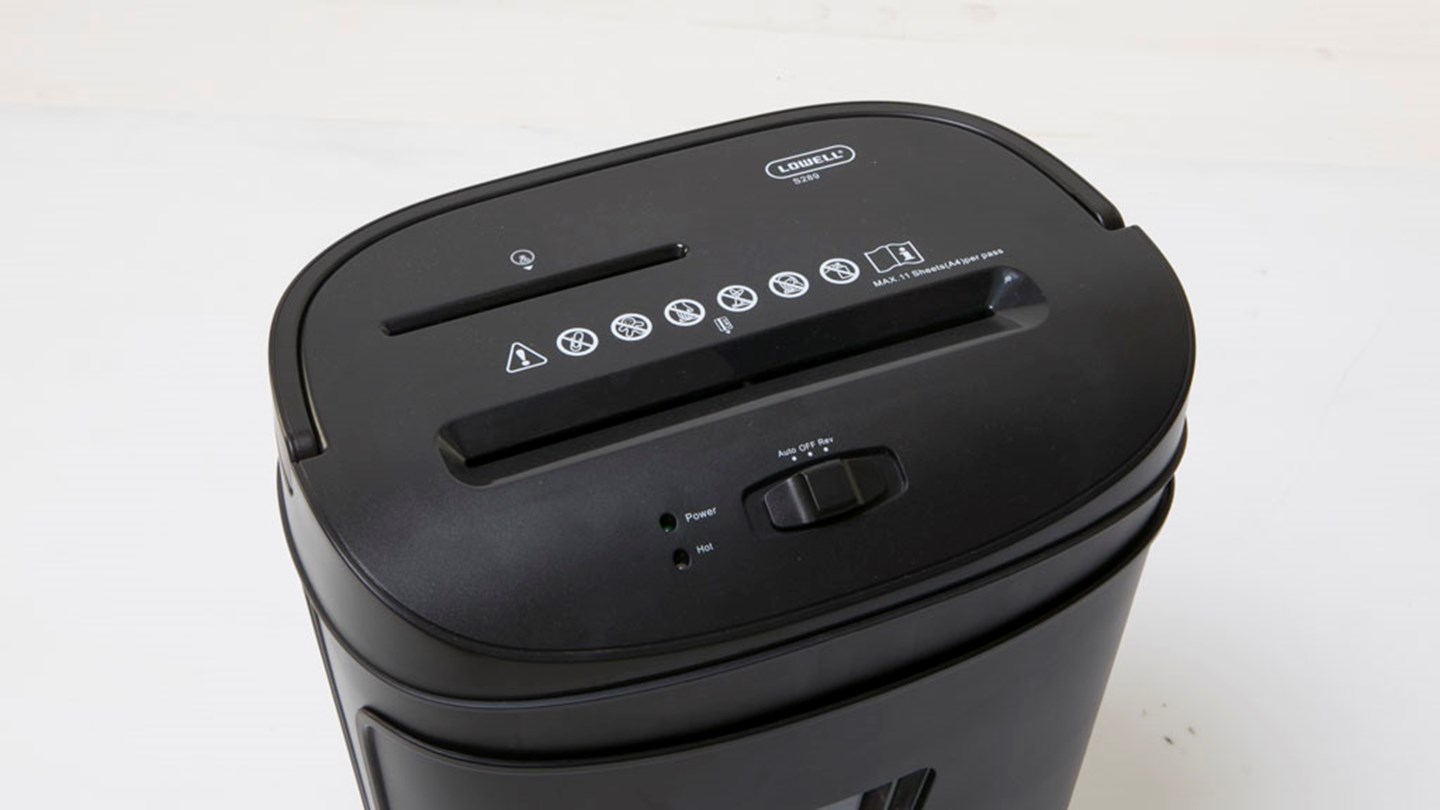 J. Burrows S289 Review | Paper shredder | CHOICE