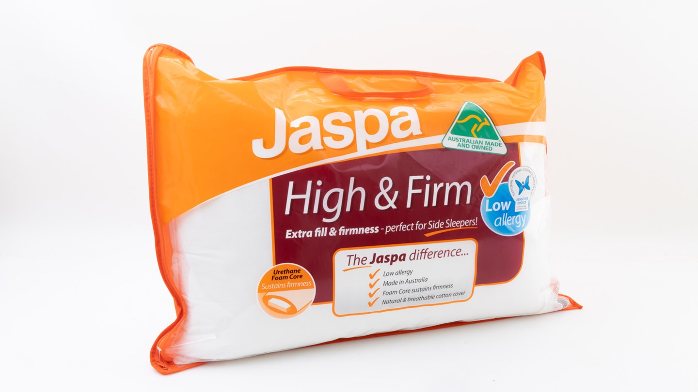 Jaspa High & Firm Review | Best rated pillows | CHOICE