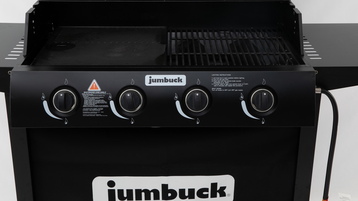 Jumbuck 4 Burner Hooded Portland BBQ I/N: 0348685 Review | BBQ | CHOICE