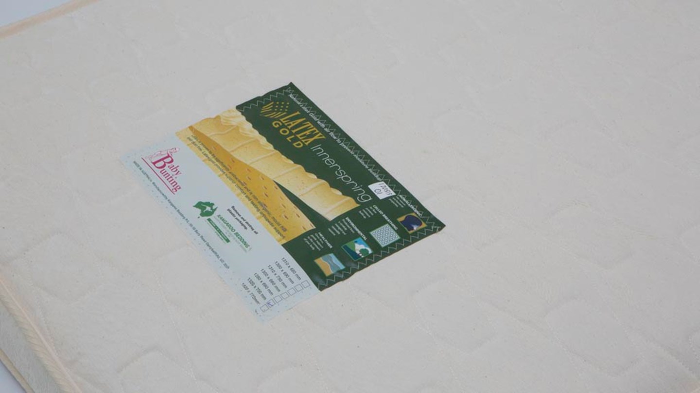 Kangaroo Bedding Latex Gold Innerspring Review | Cot mattress | CHOICE