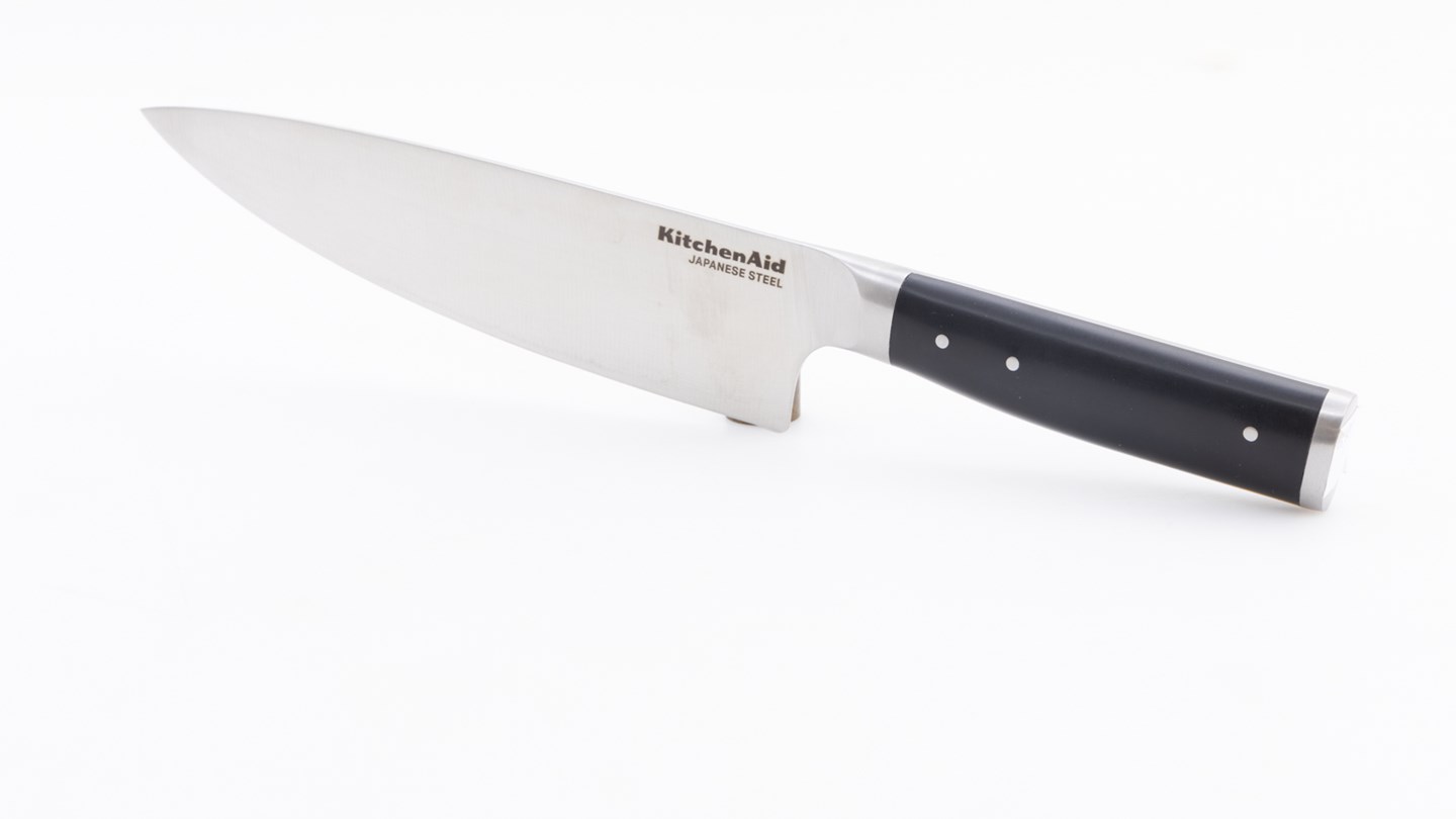 KitchenAid 20cm Chef Knife with Blade Cover Review | Kitchen knife | CHOICE