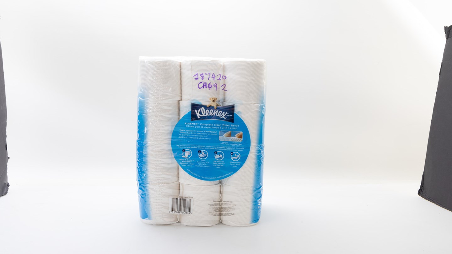 Kleenex Toilet Tissue Complete Clean with CleanRipple Review | Toilet ...