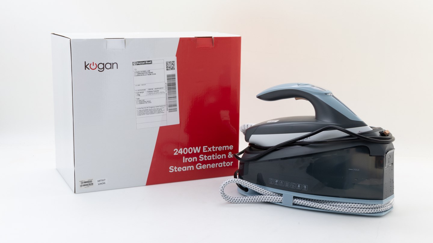 Kogan GentleCare Steam Generator Iron Review | Steam station iron | CHOICE