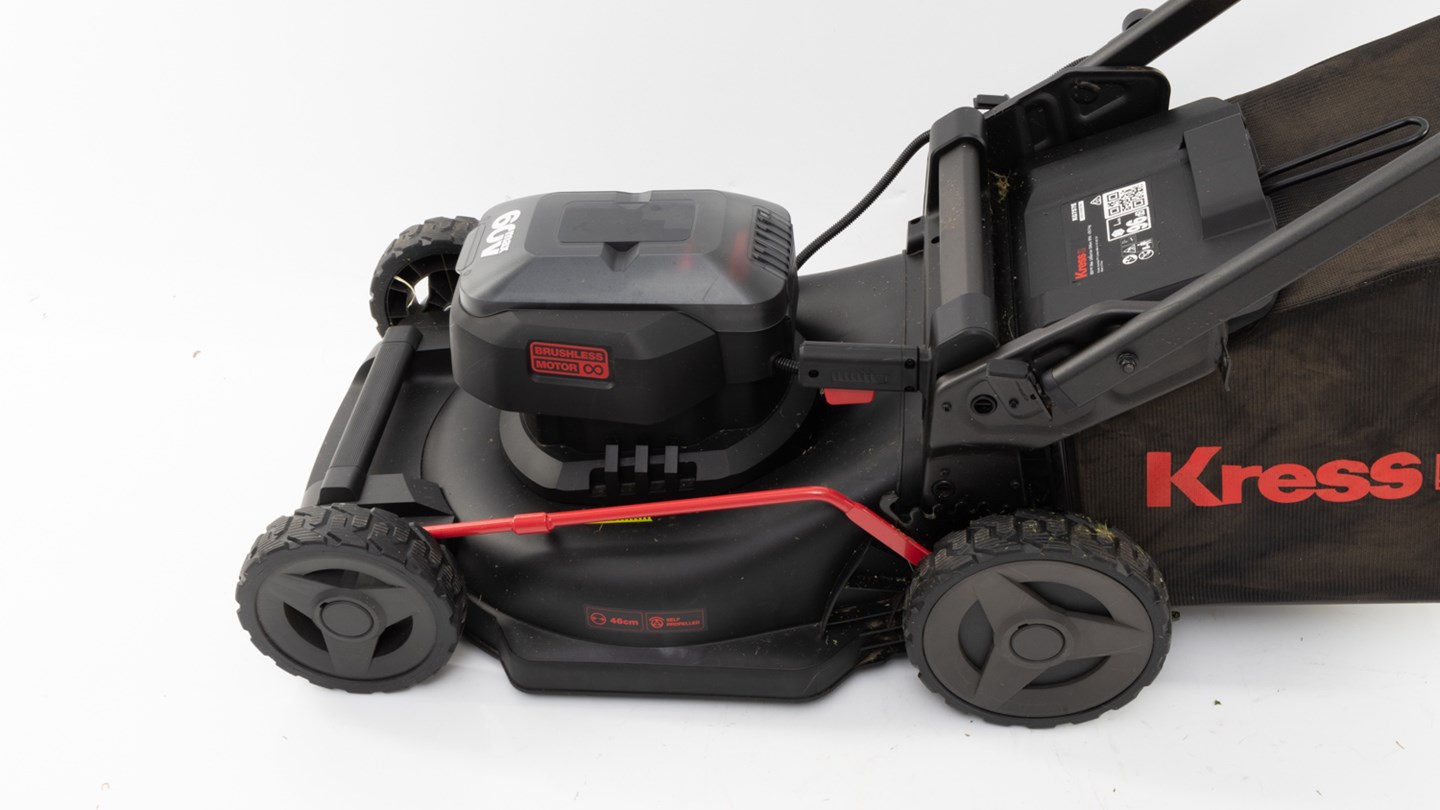 Kress 60V 46cm Brushless Self-Propelled Lawnmower (KG757E.9) Review ...