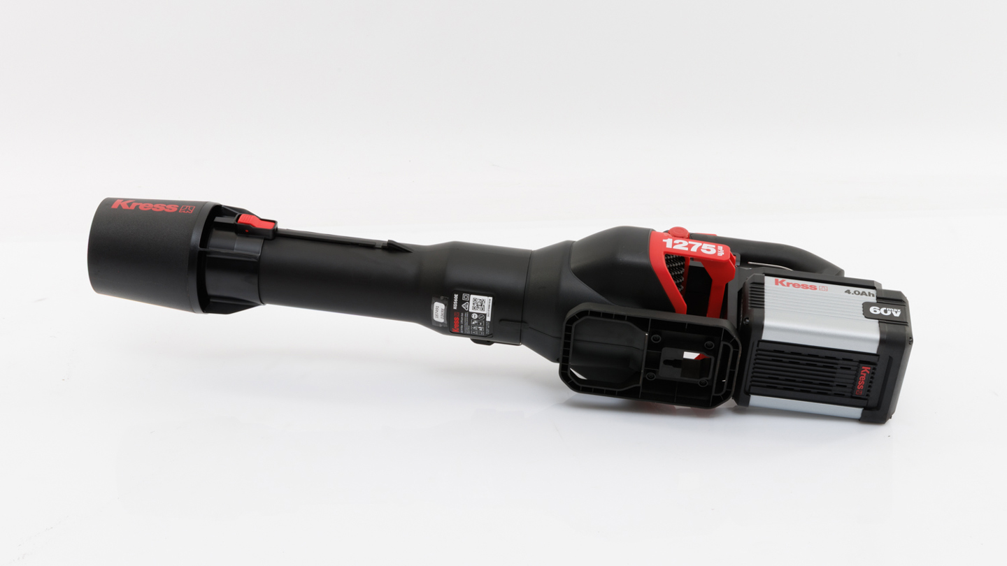 Kress 60V Professional blower kit KG560E.9 Review | Leaf blower and ...
