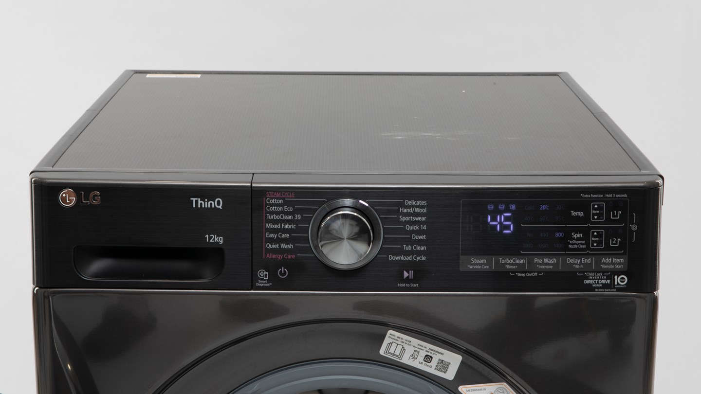 LG WV10-1412B Review | Washing machine | CHOICE
