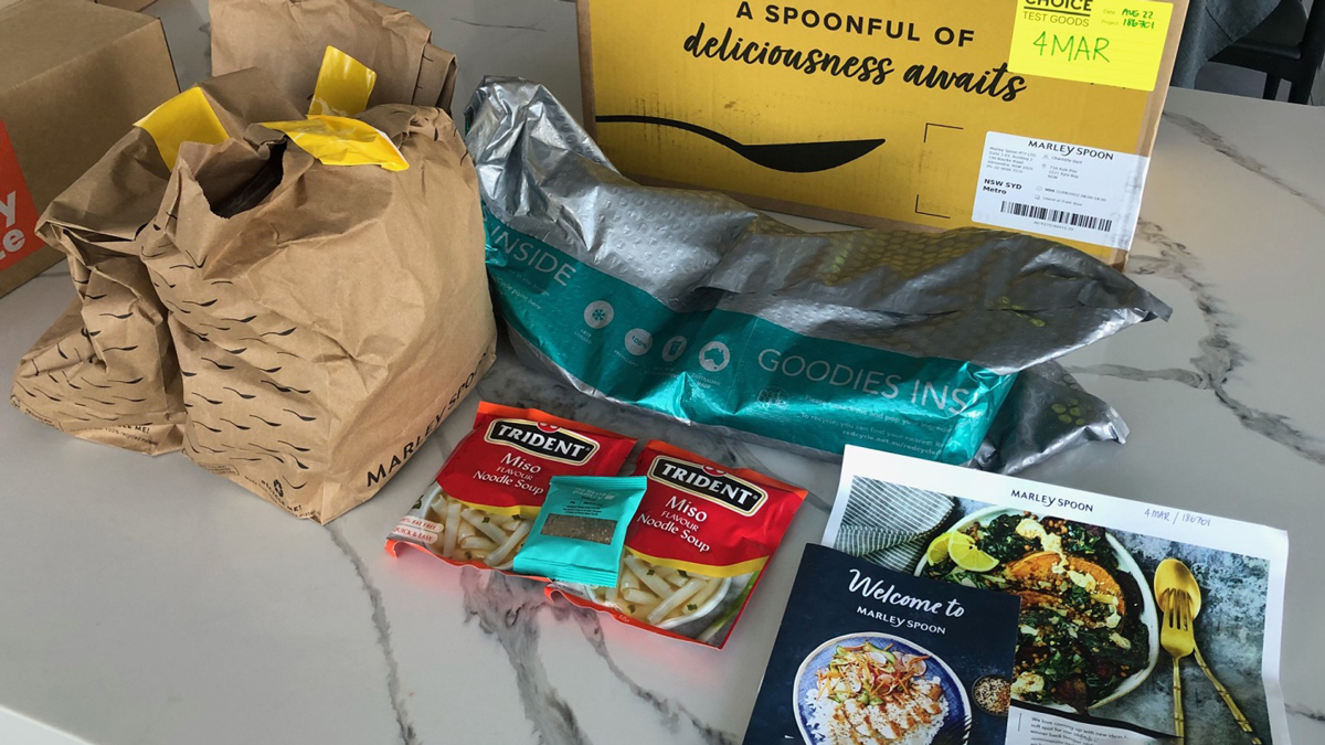 Marley Spoon Food box Review | Food box and prepared meal service | CHOICE