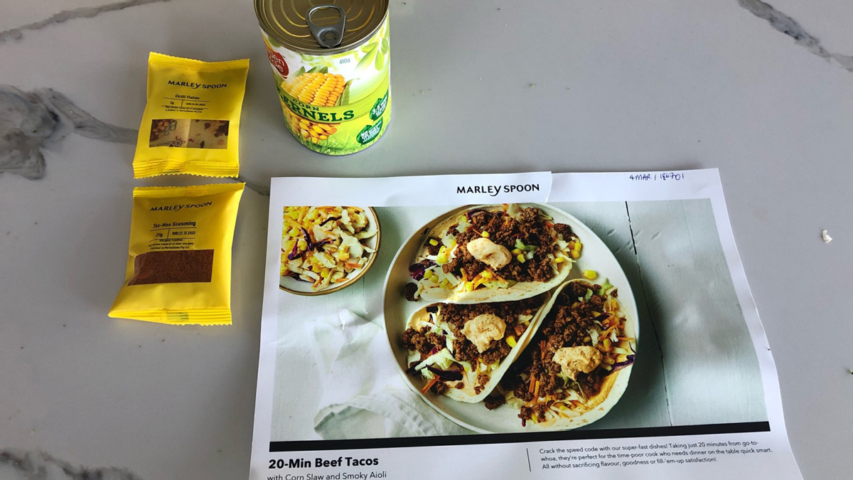 Marley Spoon Food box Review | Food box and prepared meal service | CHOICE