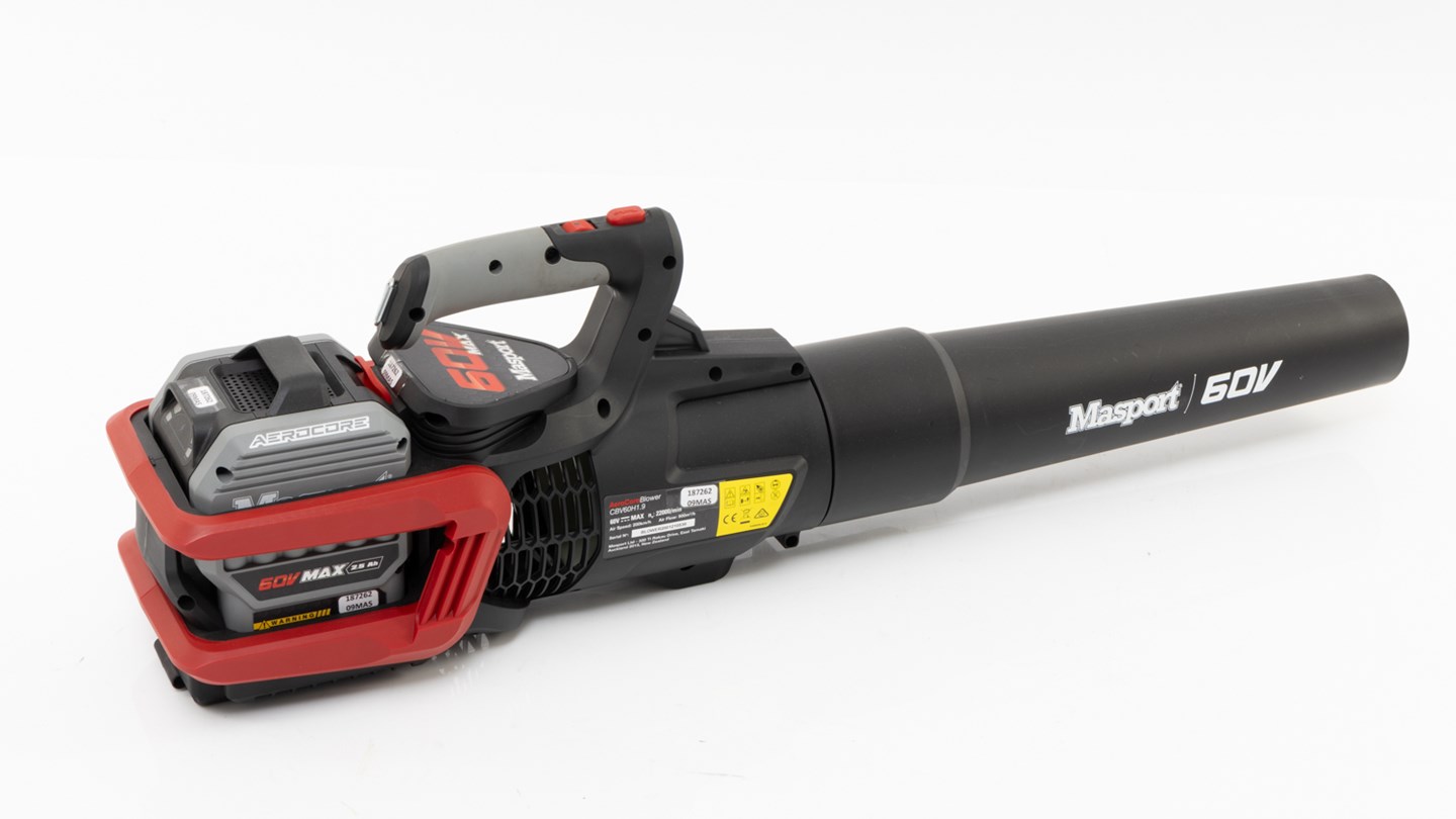 Masport 60V Turbo Blower - Kit Review | Leaf blower and blower vac | CHOICE