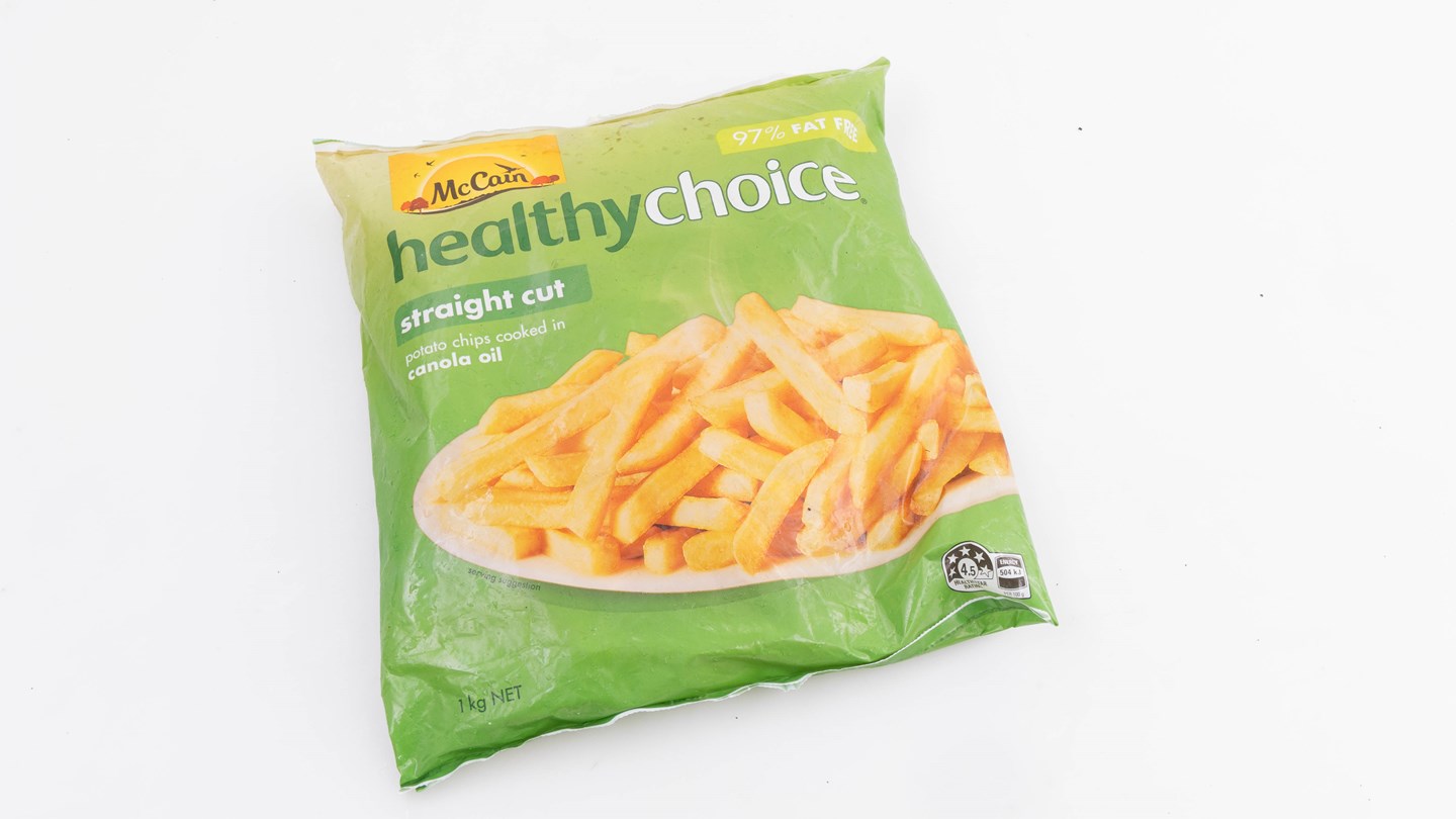 McCain Healthy Choice Straight Cut Chips Review | Frozen chip