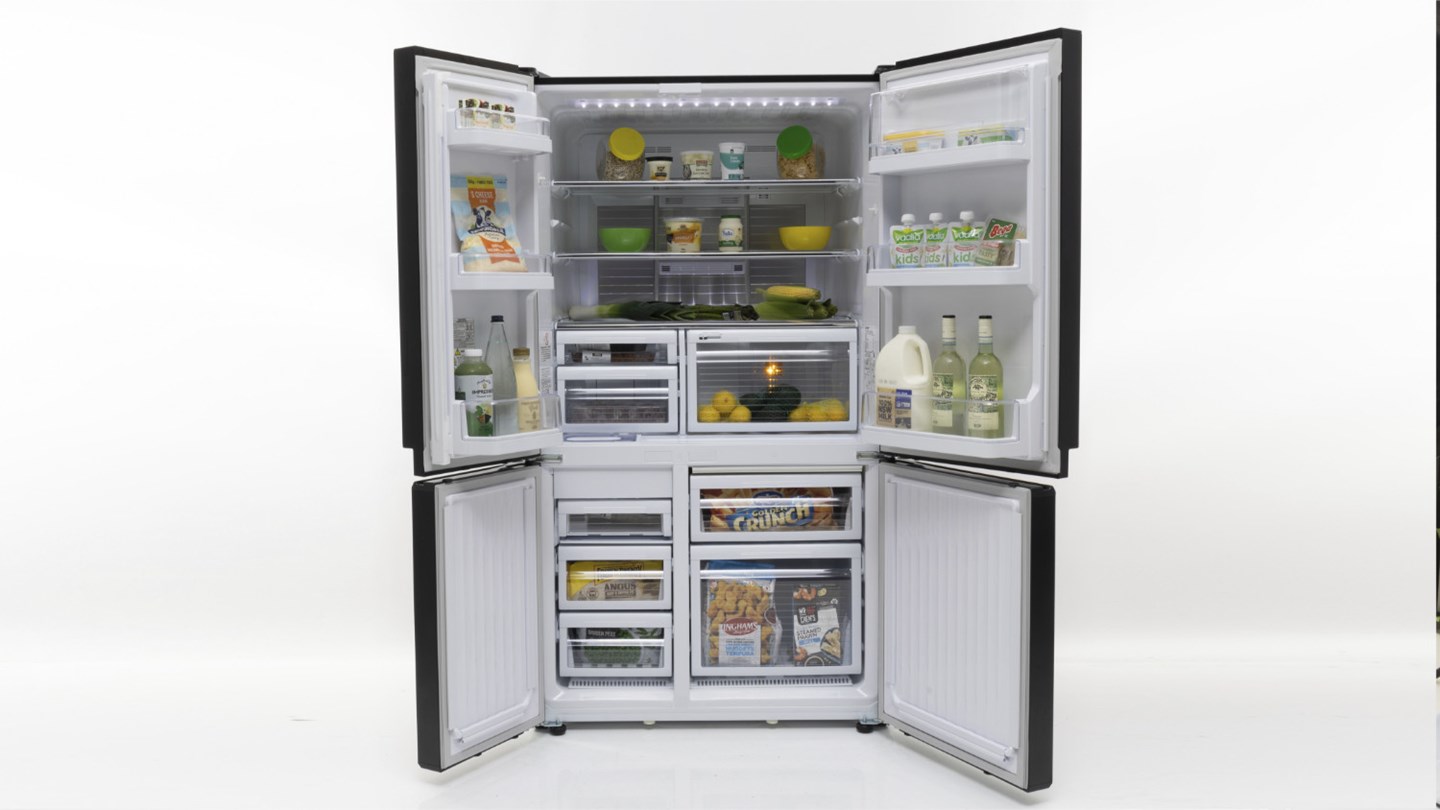 Mitsubishi MR-LA580ER-GBK-A Review | Best rated fridges | CHOICE