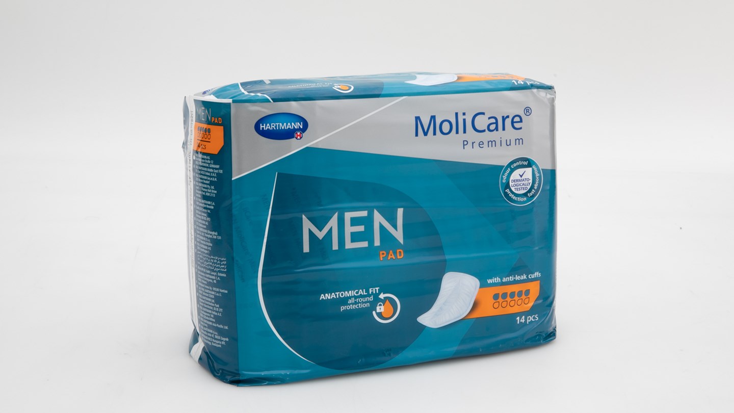 Moli Care Premium Men Pad 5 drops Review | Incontinence pad | CHOICE