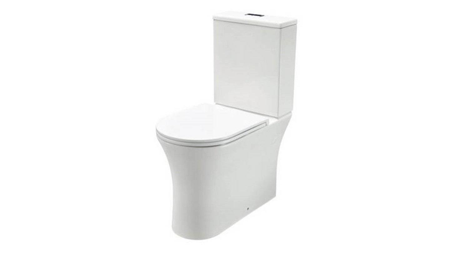 Kado Lux Close Coupled Back to Wall Rimless Overheight Back Inlet ...