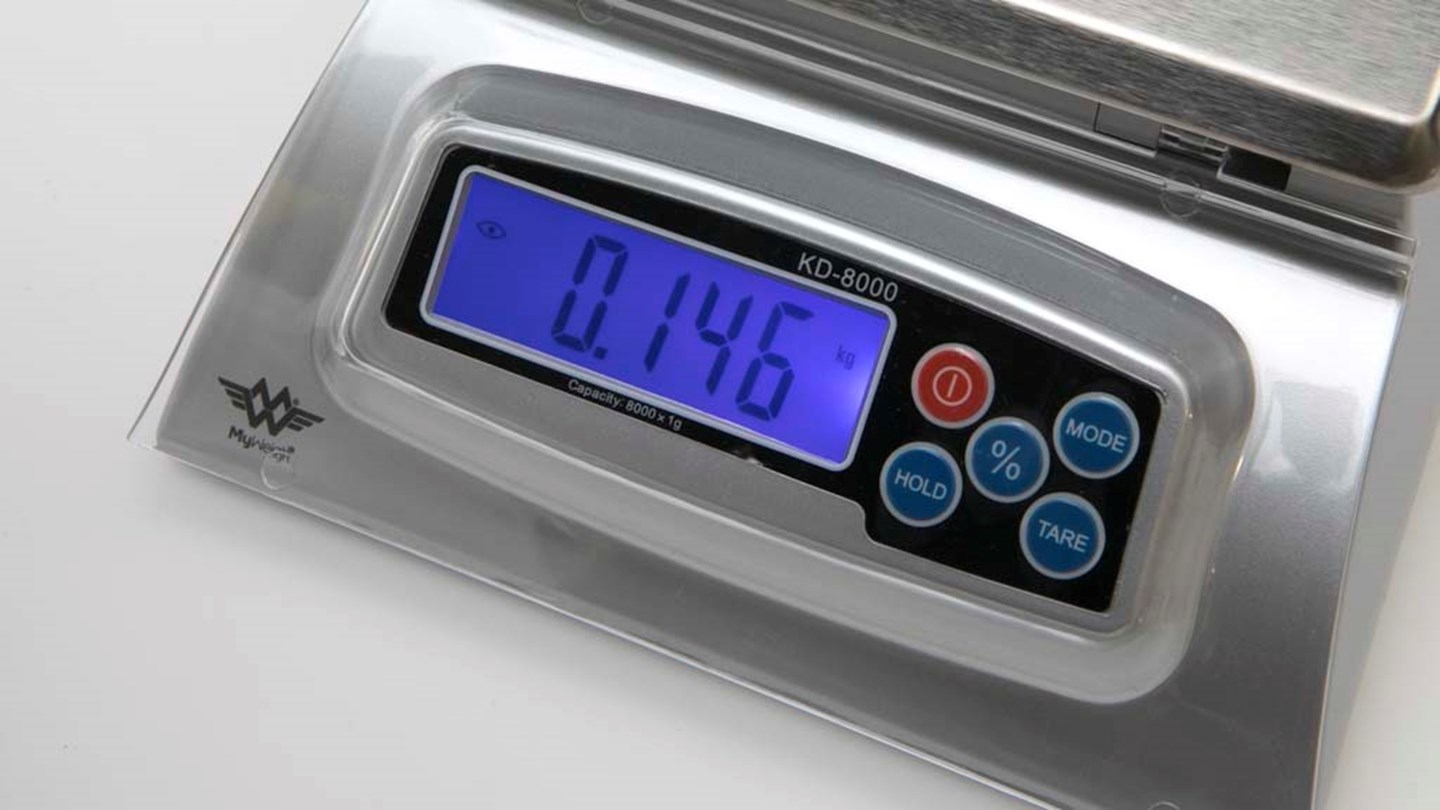 MyWeigh KD8000 Review | Digital kitchen scales | CHOICE