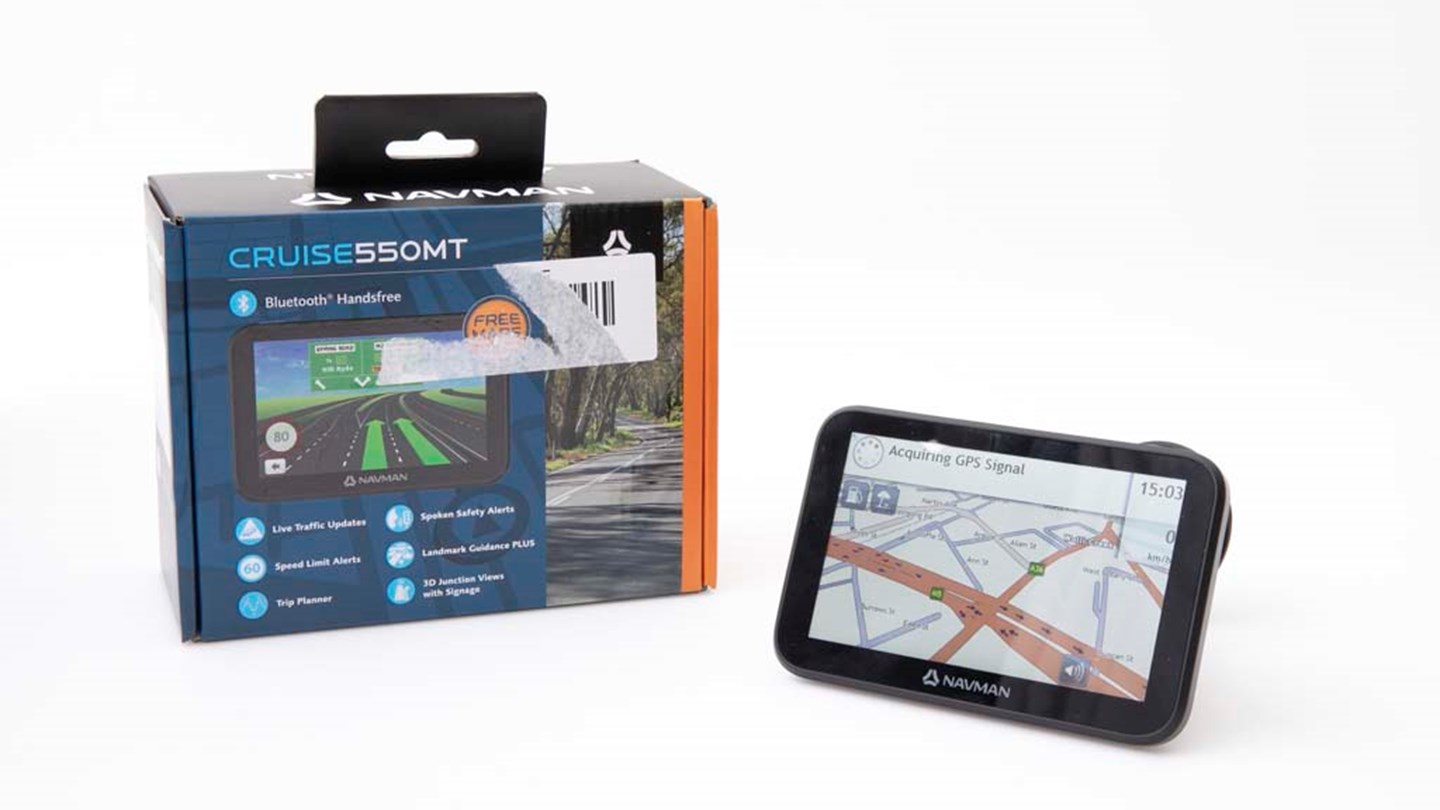 Navman Cruise550MT Review | Car GPS and navigation app | CHOICE
