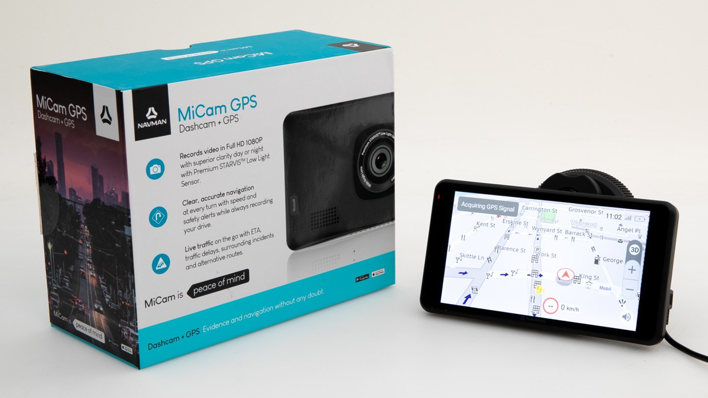 Navman MiVue 1200 Sensor XL DC Review | Dashboard camera | CHOICE