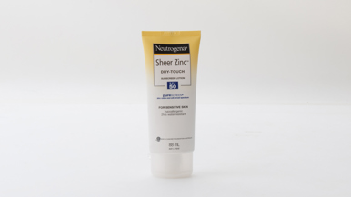 Neutrogena Sheer Zinc Dry-Touch Lotion SPF 50 88ml review - CHOICE