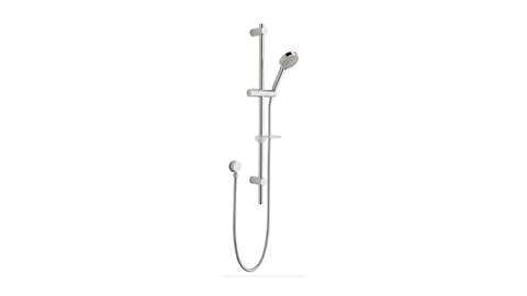 Nikles Fresh Single Rail Shower 3 Function Handshower with Wall Water ...