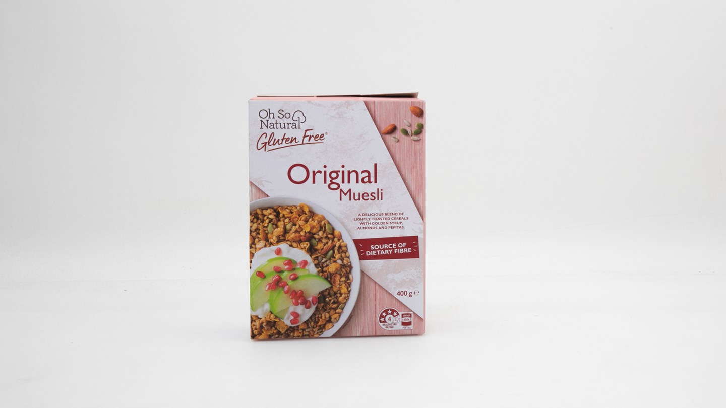 Oh So Natural Gluten Free Coconut & Apricot Muesli Review | Breakfast ...