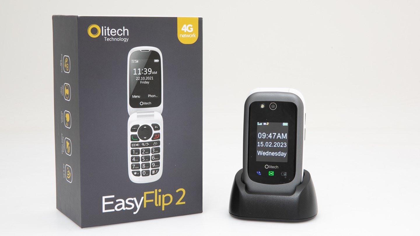 Olitech EasyFlip OLT2908 Review | Mobile phones for seniors | CHOICE