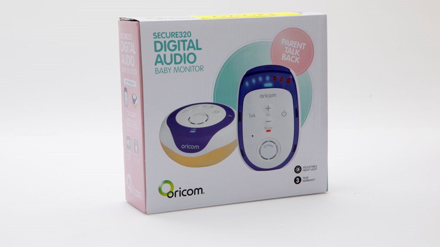Oricom Secure320 Digital Audio Baby Monitor Review | Baby monitor | CHOICE