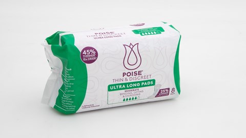 Poise Thin & Discreet Ultra Long Pads Review | Incontinence pad | CHOICE