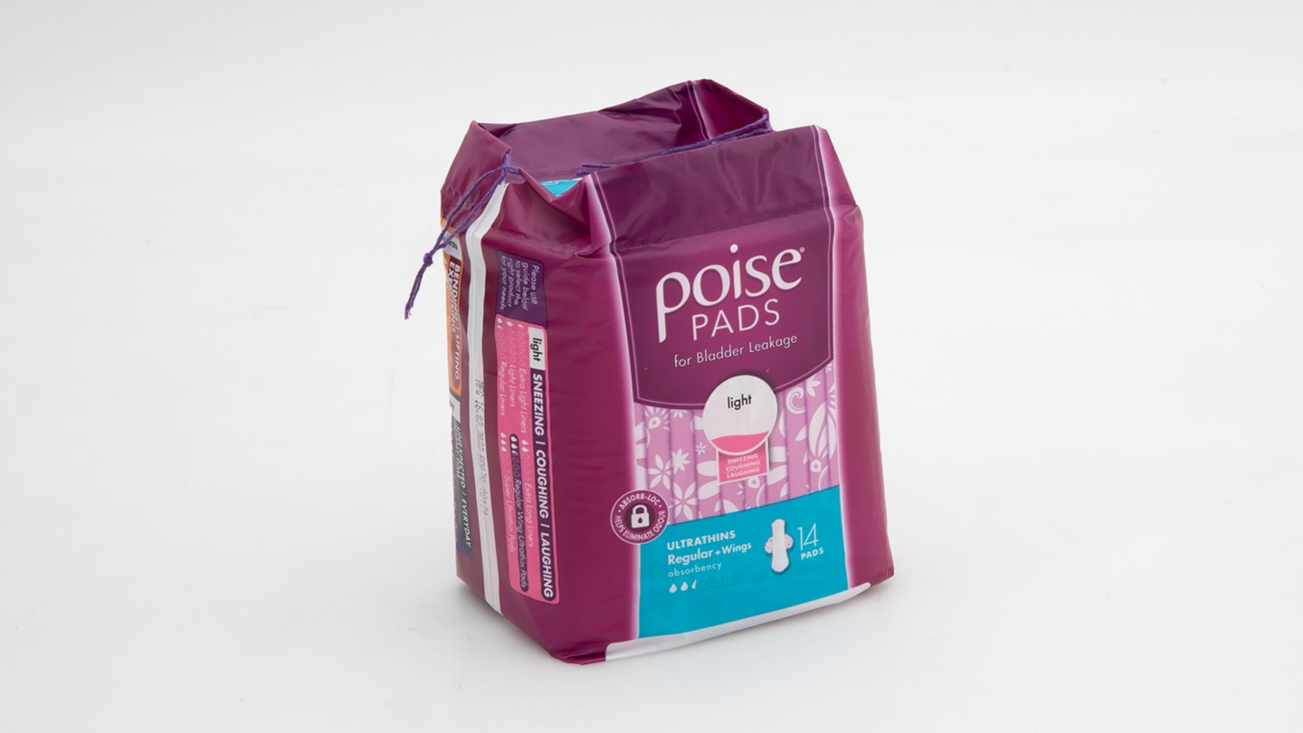Poise Ultrathins Regular plus Wings Pads Review | Incontinence pad | CHOICE