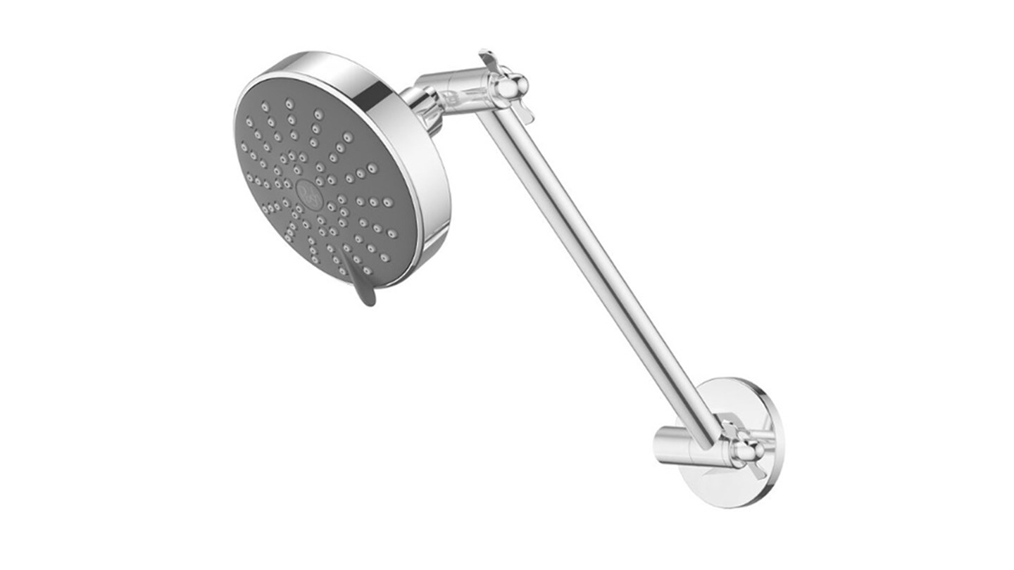 Posh Solus MK3 Single Rail Shower 1 Function with Wall Water Inlet ...