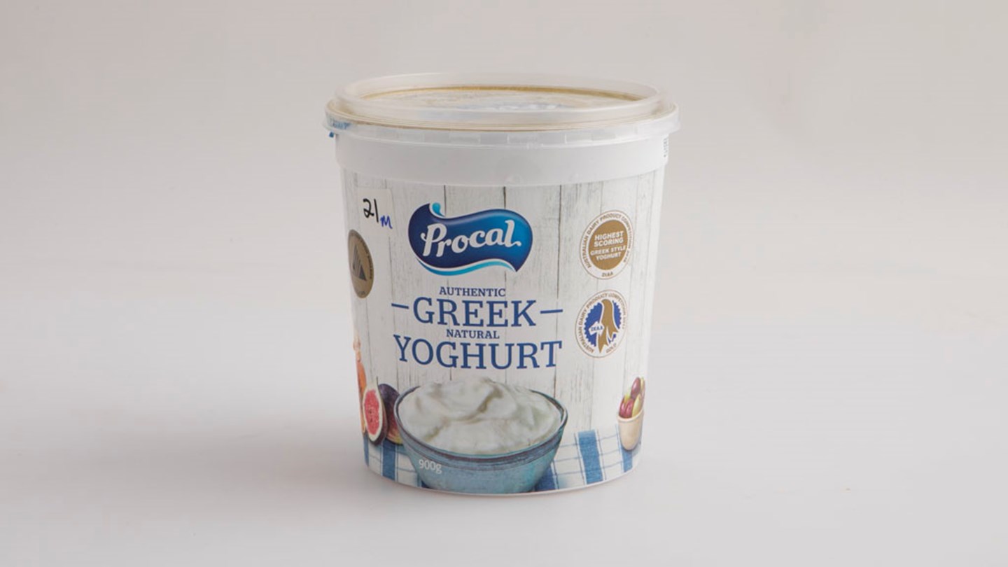 ProCal Authentic Greek Natural Yoghurt Review | Greek yoghurt | CHOICE