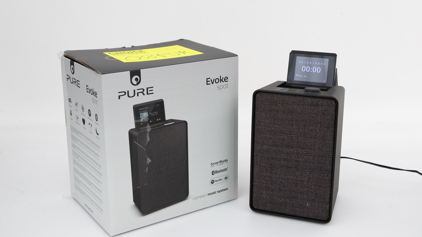 Pure Evoke Spot Compact DAB+ Radio Review | Digital radio | CHOICE
