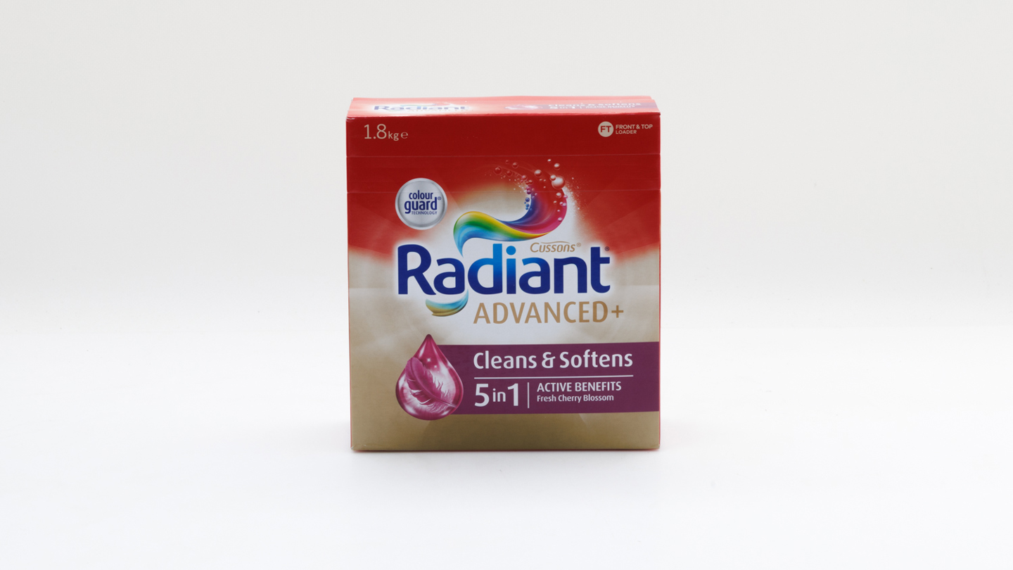 Radiant Advanced+ Cleans & Softens 5-In-1 Laundry Detergent Powder Top ...