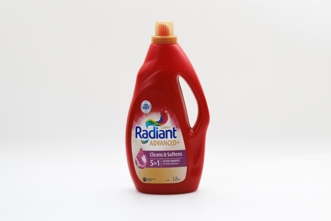Radiant Advanced+ Cleans & Softens 5-In-1 Laundry Liquid Detergent Top ...