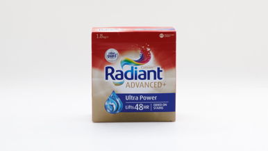 Radiant Advanced+ Ultra Power Laundry Detergent Washing Powder Top ...