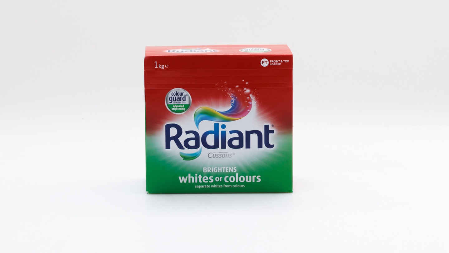 Radiant Whites Or Colours Laundry Detergent Washing Powder Front Loader ...