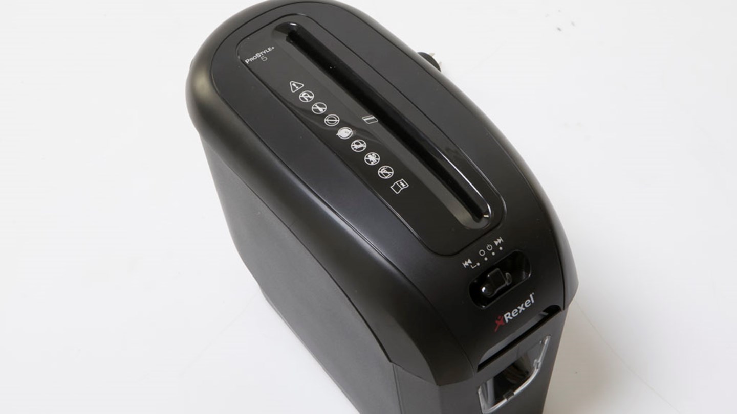 Rexel ProStyle+ 5 Review | Paper shredder | CHOICE