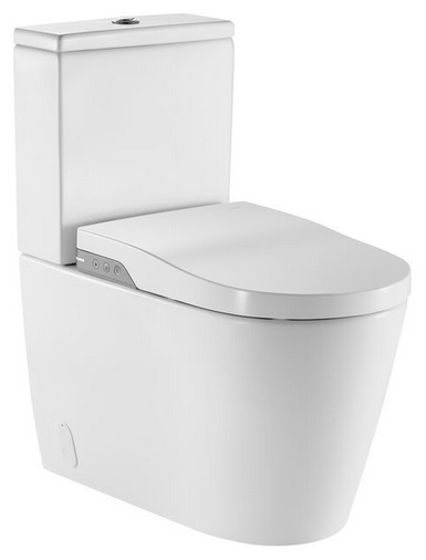 Roca In-Wash Inspira Rimless Close Coupled Back To Wall Toilet Suite ...