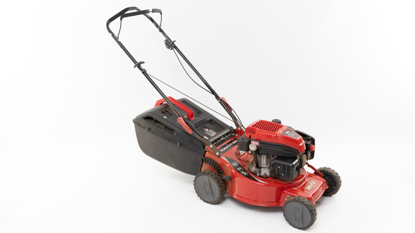Rover Duracut 855 MS Review | Petrol lawnmower | CHOICE